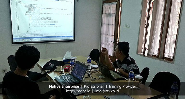 Training "Developing Web Application Using ASP.NET MVC 5" bersama JNE - Native Enterprise