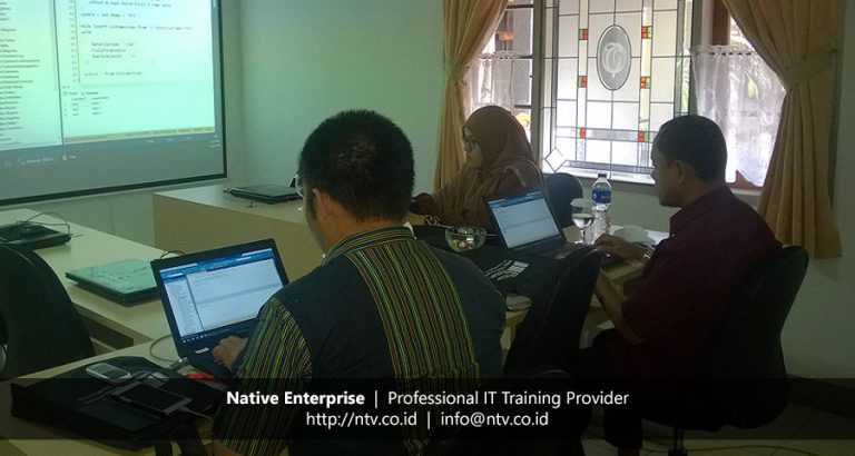 Training "SQL Server T-SQL Programming" bersama DPKD Sijunjung Sumatera Barat - Native Enterprise