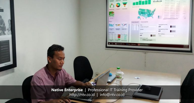 Training "SQL Server Reporting Services" bersama PT Preformed Line Products - Native Enterprise