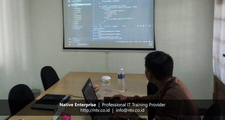 Training "Web App Development using Node.js Express and MongoDB" bersama Panasonic - Native ...