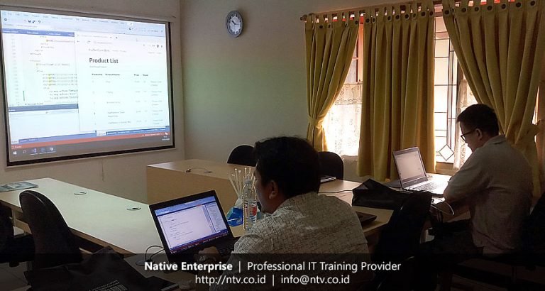 Training "Full Stack ASP.NET Core and RESTful API ASP.NET Core" bersama Meratus Line - Native ...