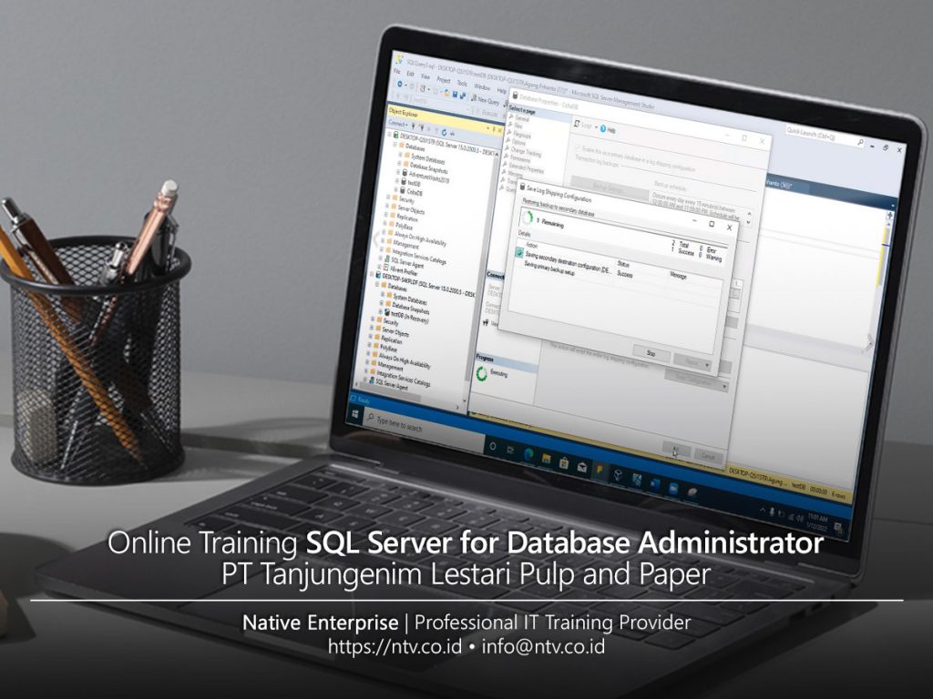 Online Training "SQL Server for Database Administrator" bersama PT ...