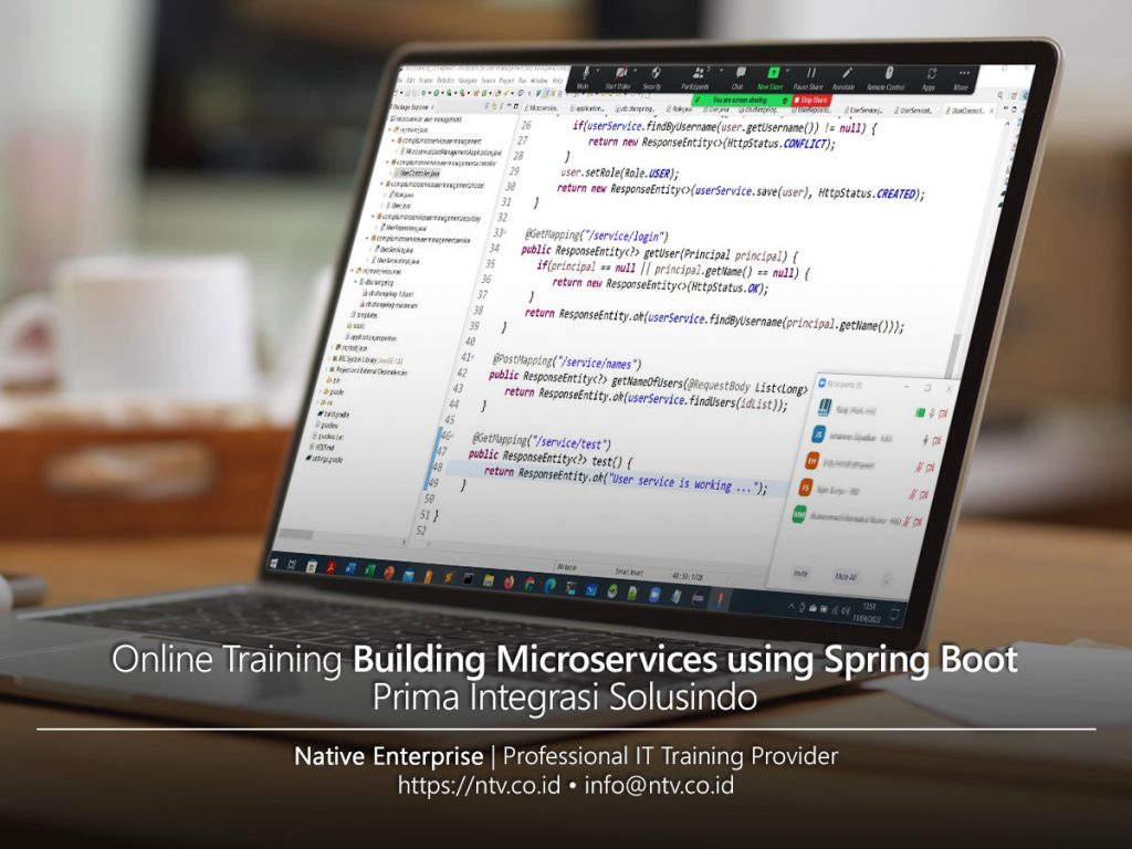 Online Training "Building Microservices using Spring Boot" bersama Prima Integrasi Solusindo ...