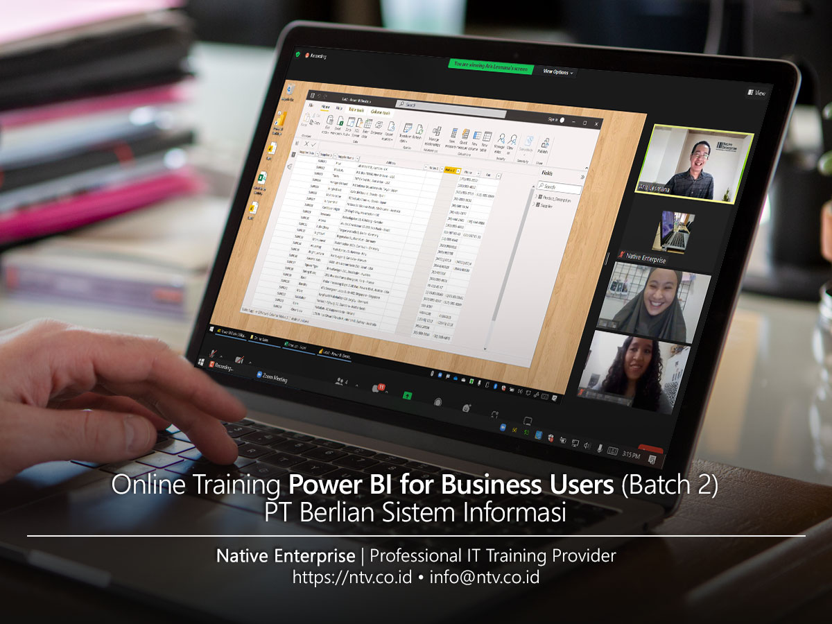 Online Training "Power BI for Business Users" bersama PT Berlian Sistem ...