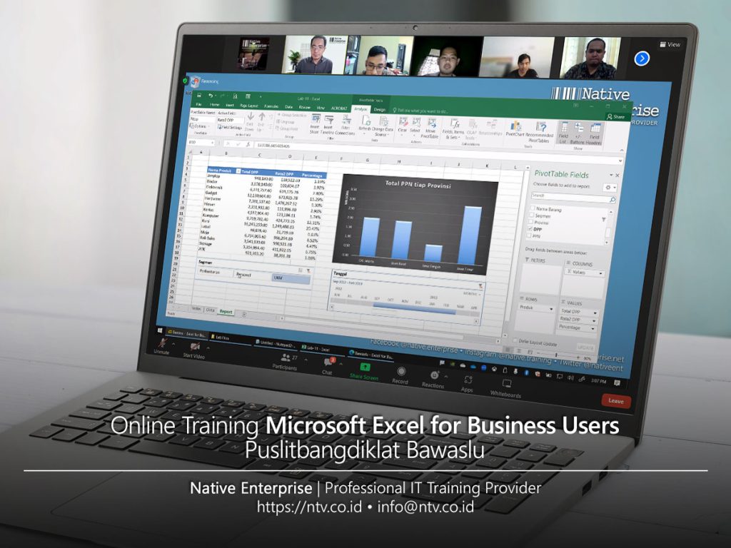 Online Training "Microsoft Excel for Business Users" bersama ...