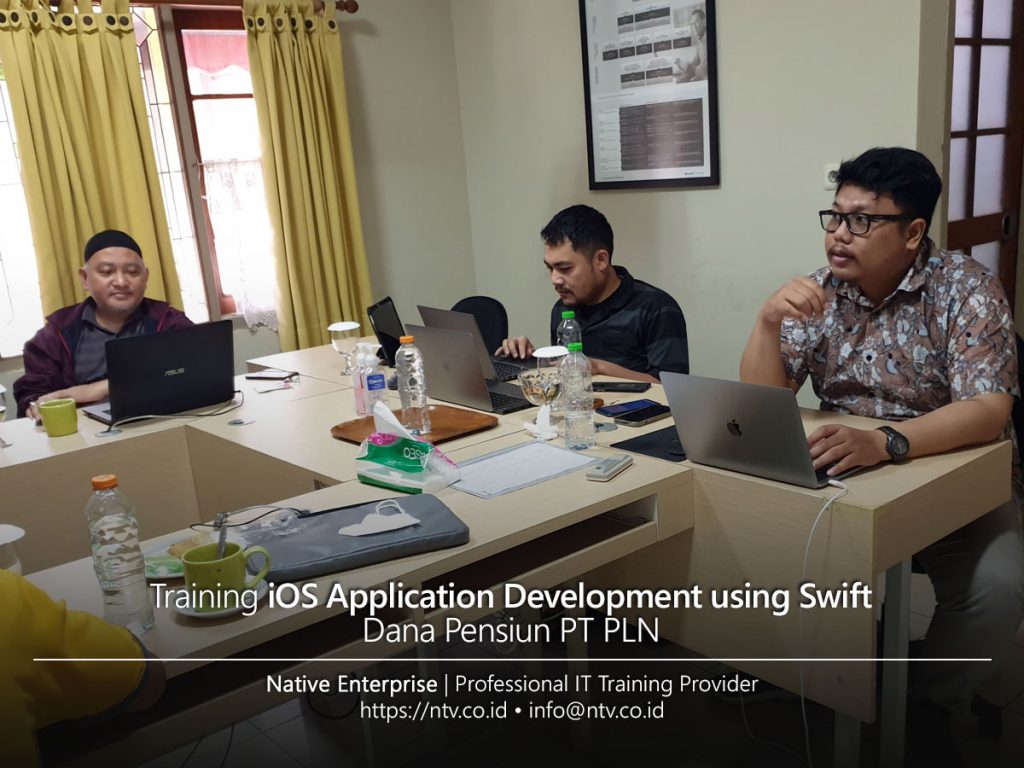 Training "iOS Application Development using Swift" bersama Dana Pensiun PT PLN - Native Enterprise