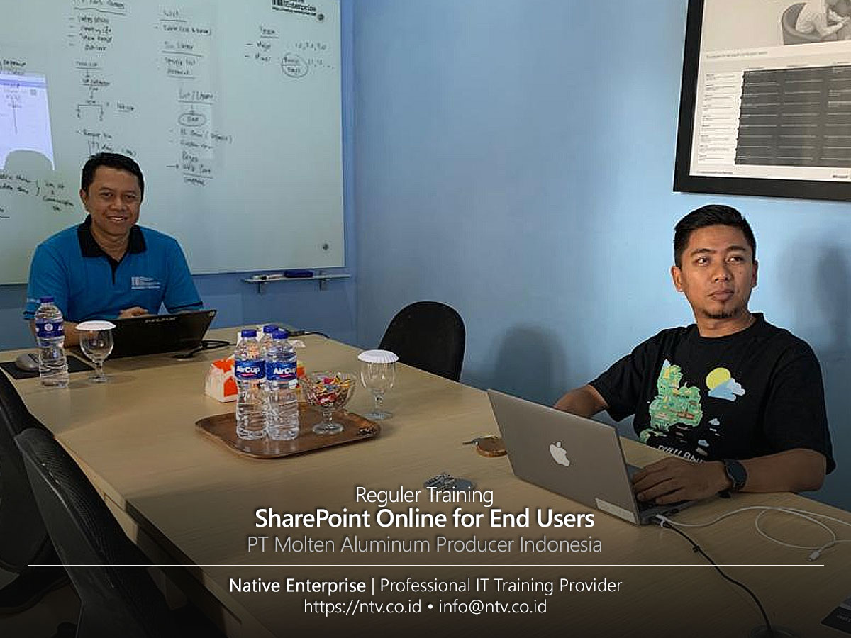 Training "SharePoint Online for End Users" bersama PT MAPI - Native ...