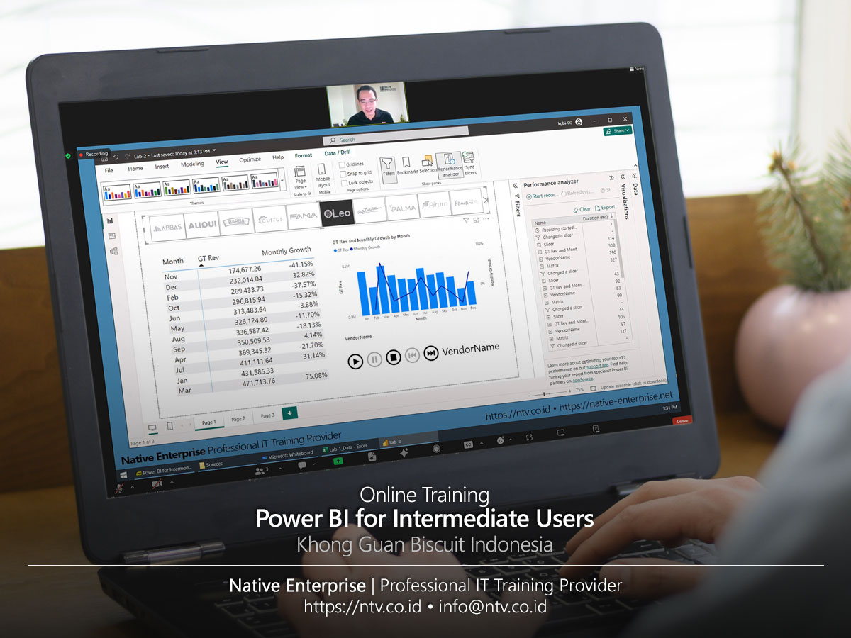 Online Training "Power BI for Intermediate Users" bersama Khong Guan ...