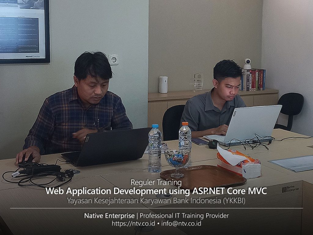 Training “Web Application Development using ASP.NET Core MVC” bersama Yayasan Kesejahteraan ...