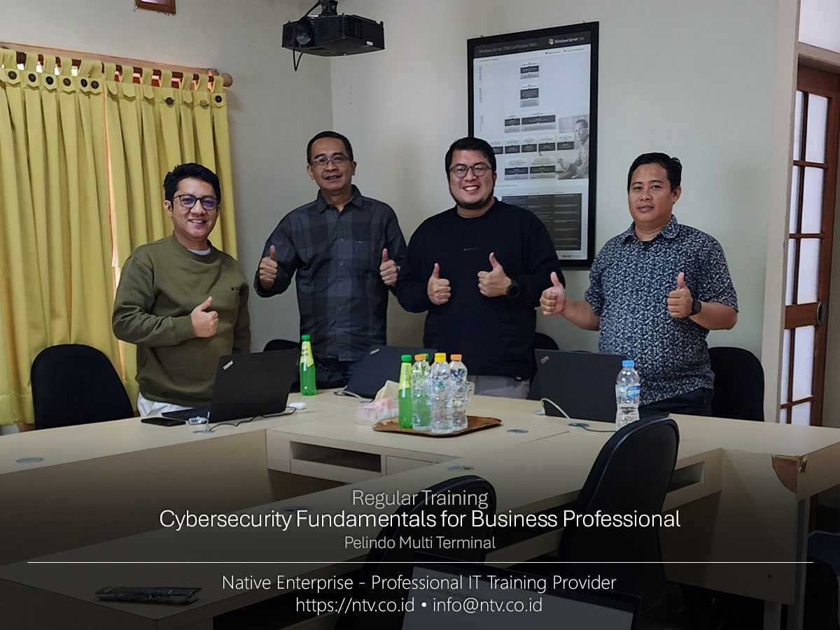 Training "Cybersecurity Fundamentals for Business Professional" bersama ...