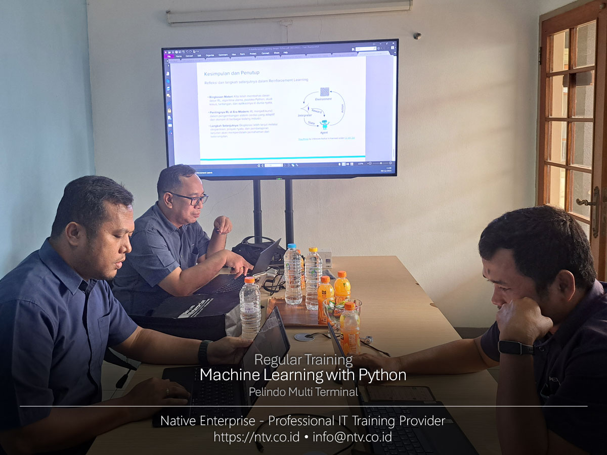 Training "Machine Learning with Python" bersama Pelindo Multi Terminal - Native Enterprise